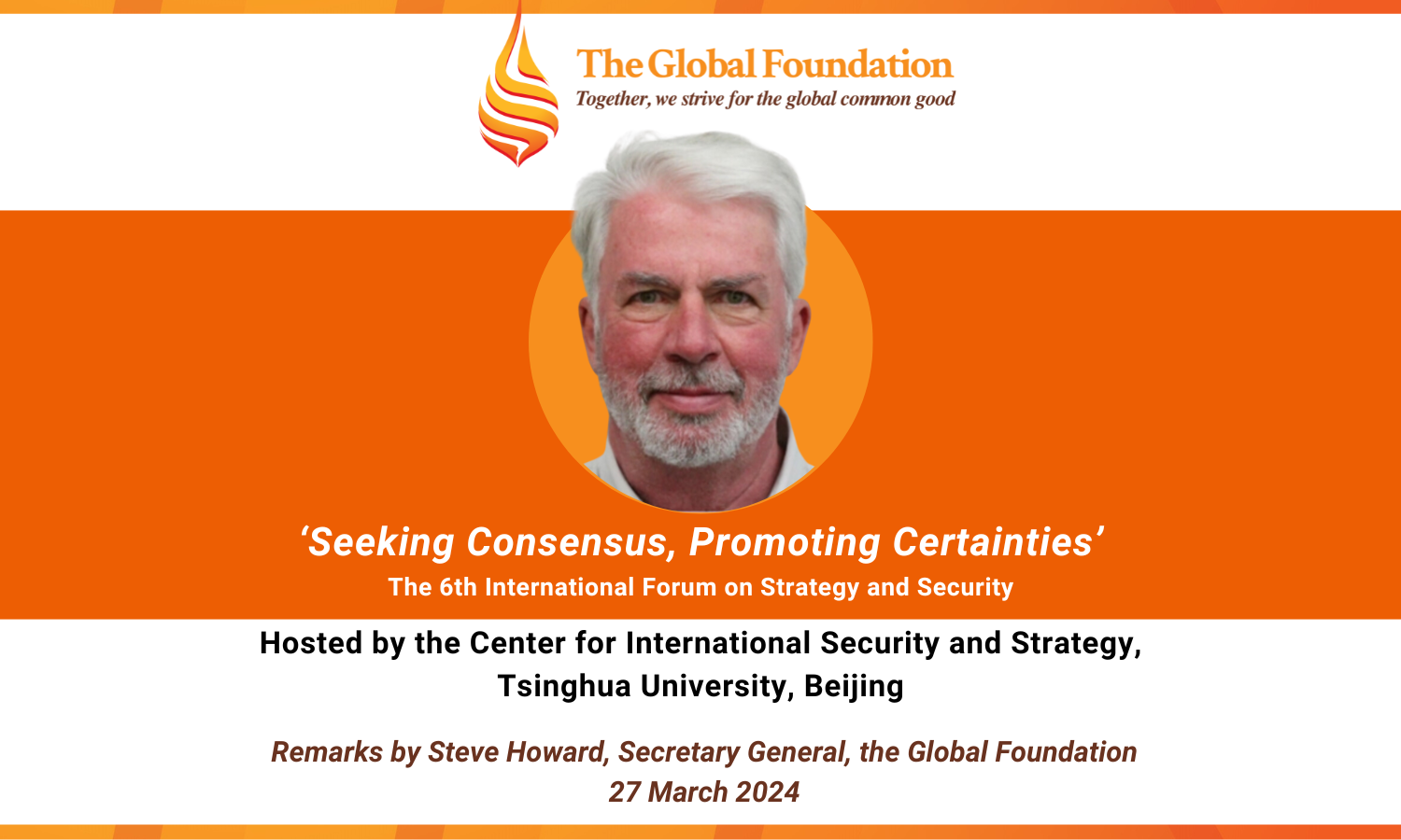 'Seeking Consensus, Promoting Certainties' – The Global Foundation